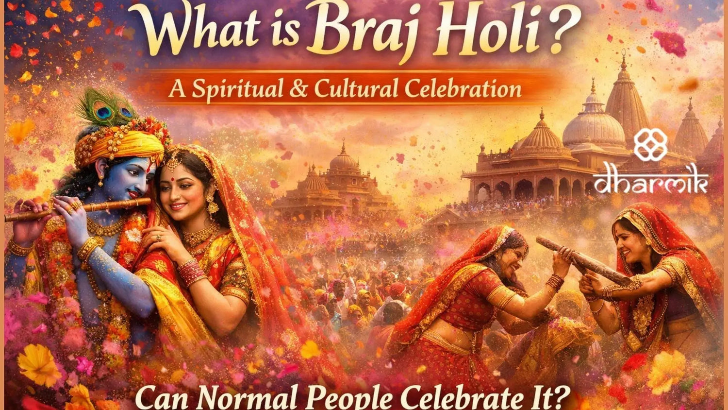 Braj Holi: Meaning, Traditions & Who Can Celebrate It – Dharmik