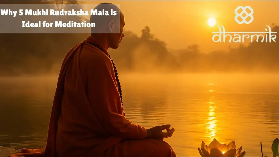 Why 5 Mukhi Rudraksha Mala is Ideal for Meditation - Dharmik
