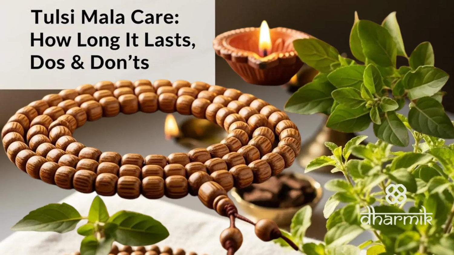 Tulsi Mala: Stories, Significance & Spiritual Uses – Dharmik