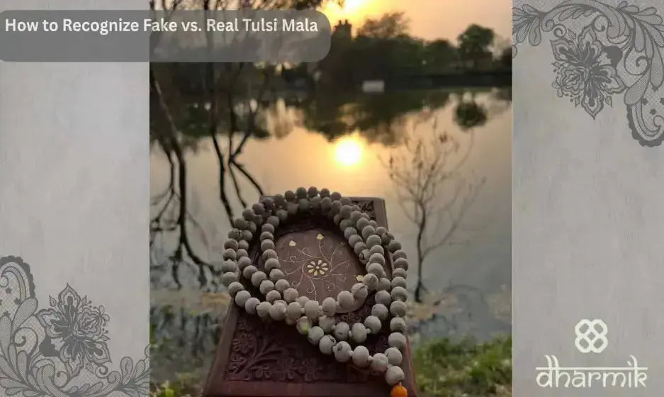 How to Recognize Fake vs Real Tulsi mala - Dharmik