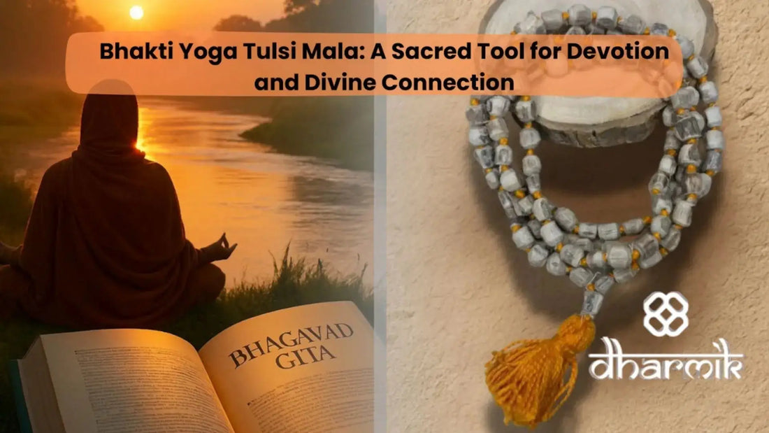 Bhakti Yoga Tulsi Mala: A Sacred Tool for Devotion and Divine – Dharmik