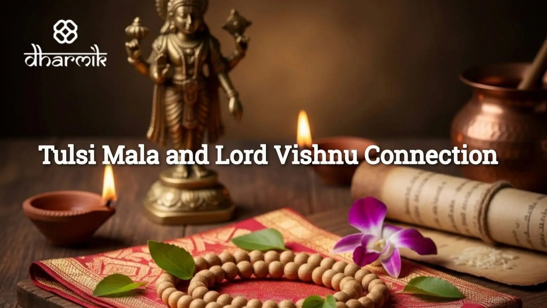 Tulsi Mala Vishnu Connection: Meaning, Benefits & How to Use – Dharmik
