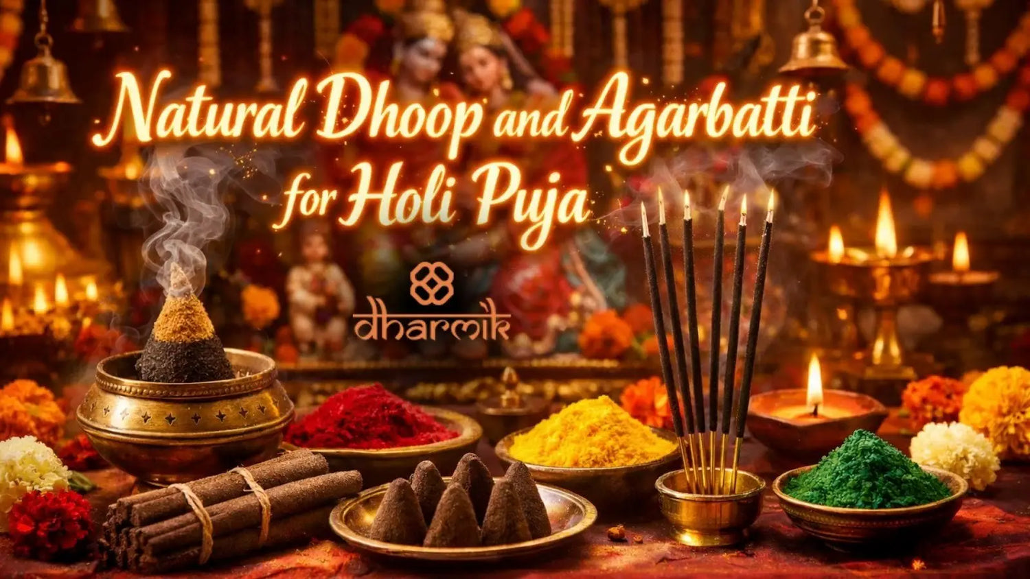 Agarbatti for Holi Puja: Why Natural Incense Matters – Dharmik